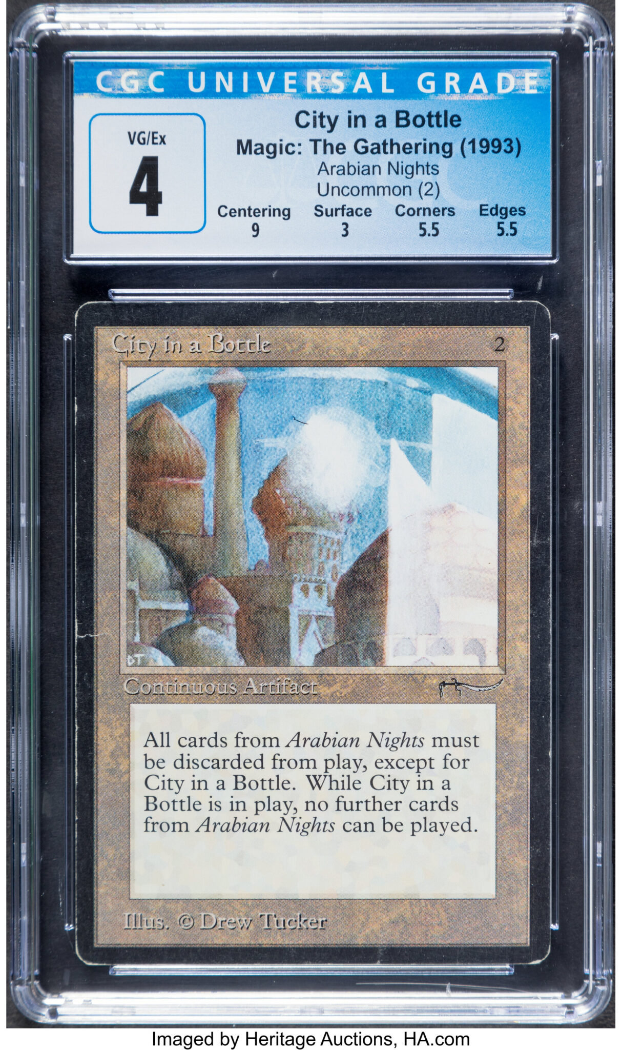City in a Bottle Arabian Nights Magic the Gathering | MTG Trading Cards