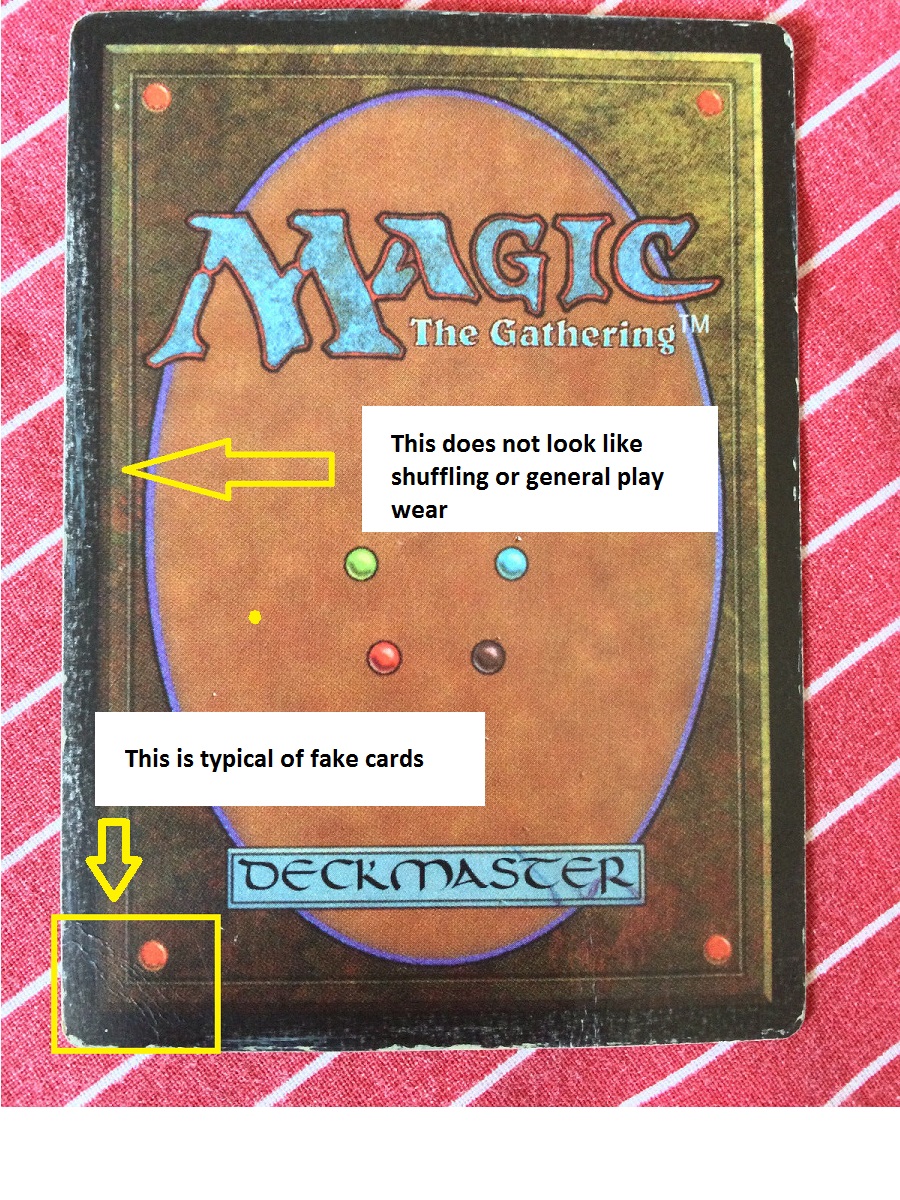 How to test MTG cards | Detect proxy and fake Magic the Gathering cards