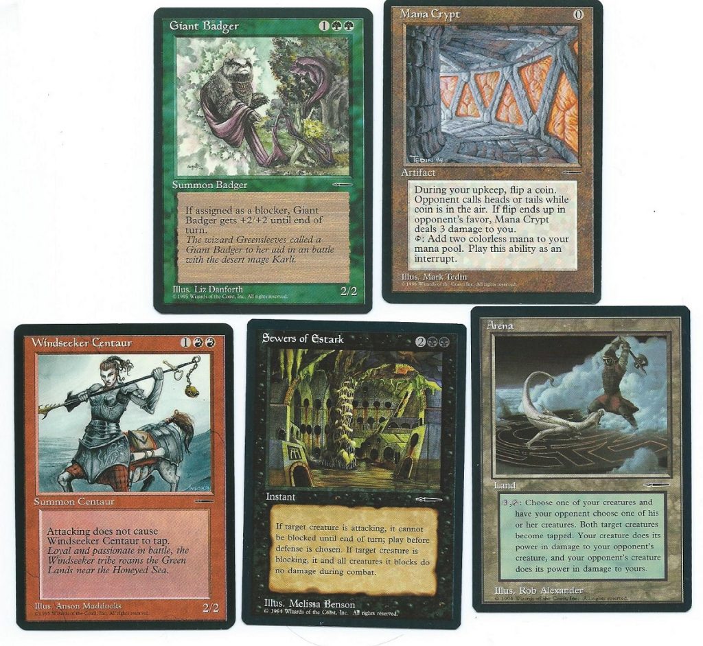 Complete Set Arena Promo 1996 Set | Magic the Gathering | MTG lands