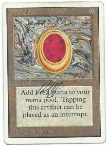 Mox Ruby Unlimited Magic the Gathering | Vintage MTG | MoxBeta.com