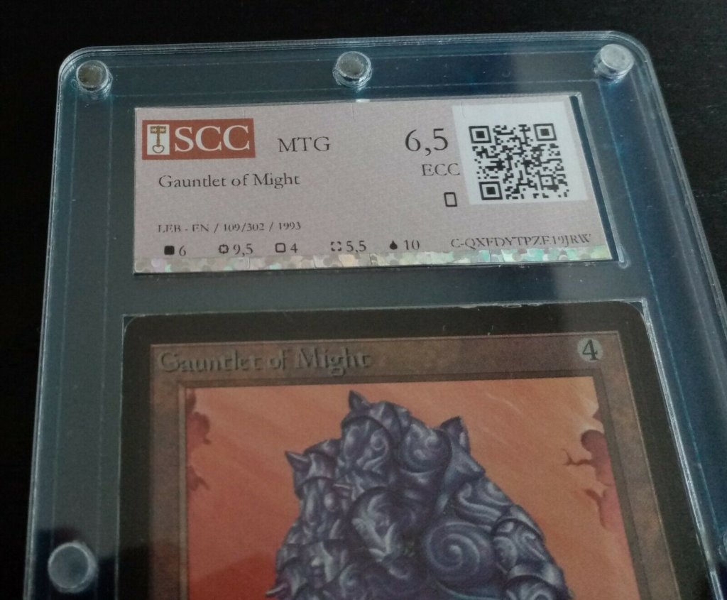 Beta Gauntlet of Might Magic the Gathering | MTG Trading Cards