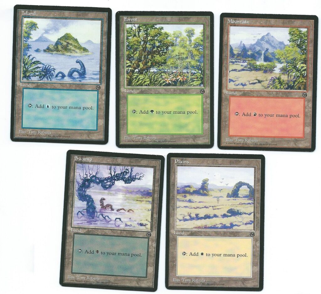 Complete Set Arena Promo 1996 Set | Magic the Gathering | MTG lands
