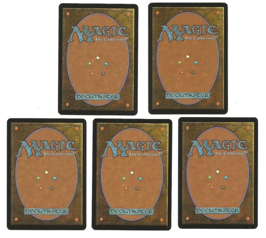 Unhinged complete 5 land set Magic the Gathering | MTG Vintage Eternal