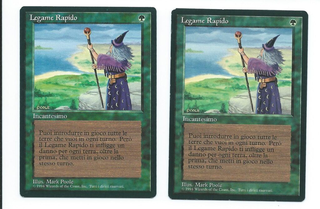 FBB Italian Fastbond 4x Playset | Magic the Gathering Single Cards