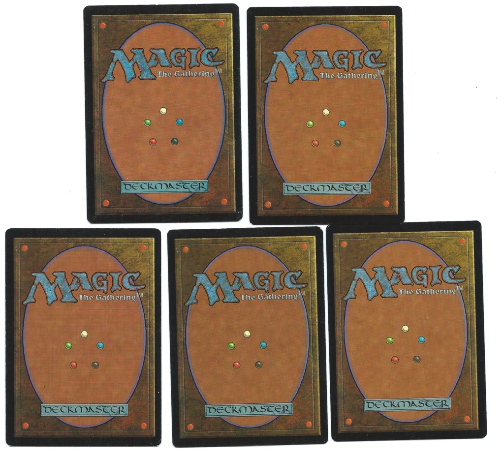 Unglued complete 5 land set Magic the Gathering | MTG Vintage Eternal
