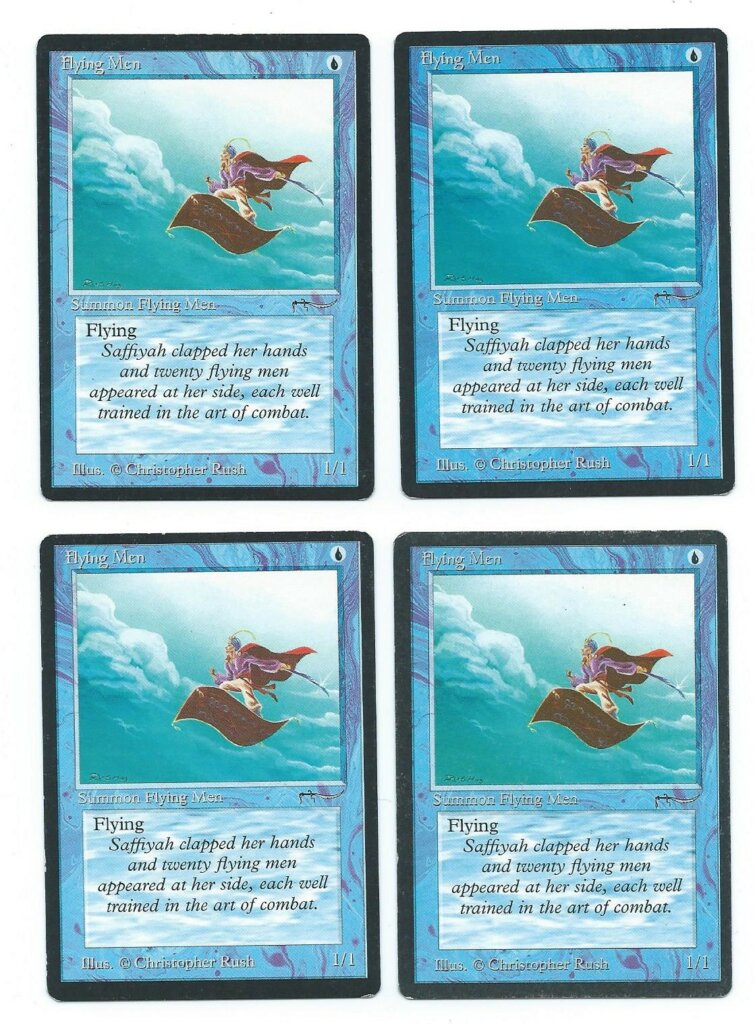 Flying Men Arabian Nights Playset Magic the Gathering | MTG Cards
