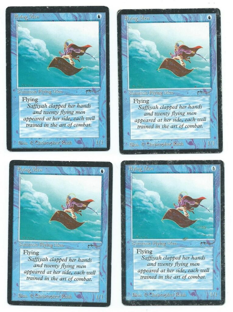Flying Men Arabian Nights Playset Magic the Gathering | MTG Cards