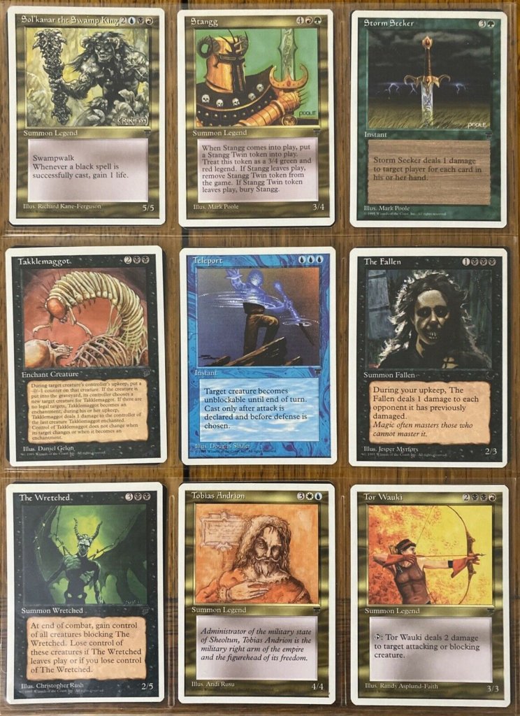 Chronicles Full Set MTG | Vintage Magic: The Gathering