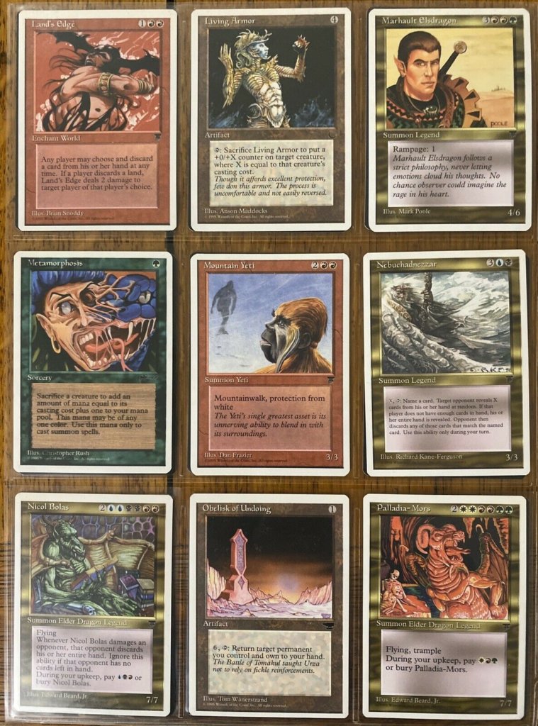 Chronicles Complete English Set Magic the Gathering | MTG Expansion