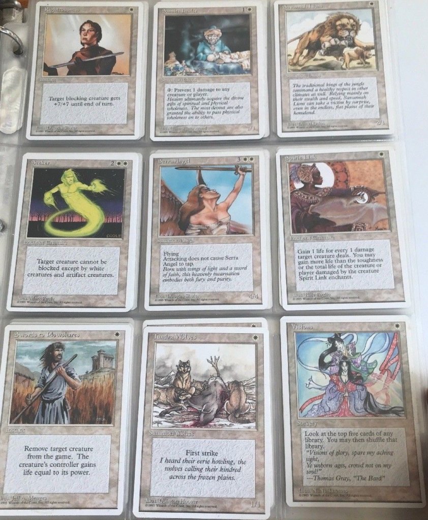 4th edition Complete English Set Magic the Gathering | MTG Expansion