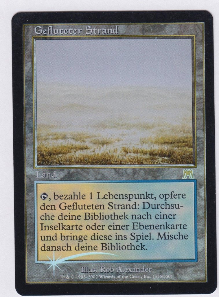 Foil Flooded Strand | Magic the Gathering MTG Singles Cards CCG