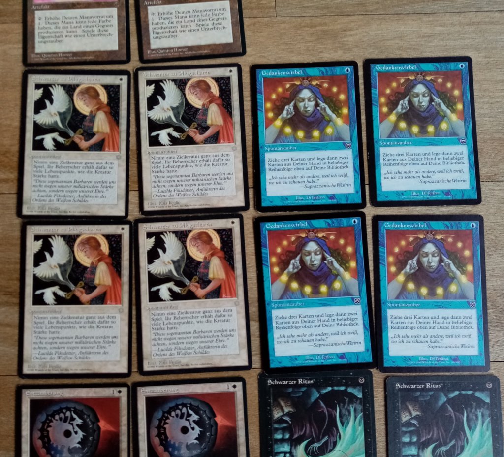 5 FBB German playsets | Magic the Gathering | MTG Singles Cards