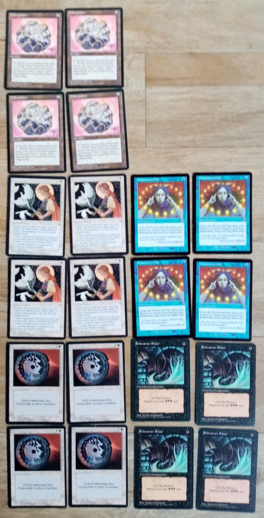 5 FBB German playsets | Magic the Gathering | MTG Singles Cards