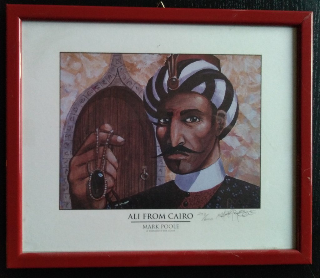 Limited Edition Print - Ali from Cairo MTG Original Artwork