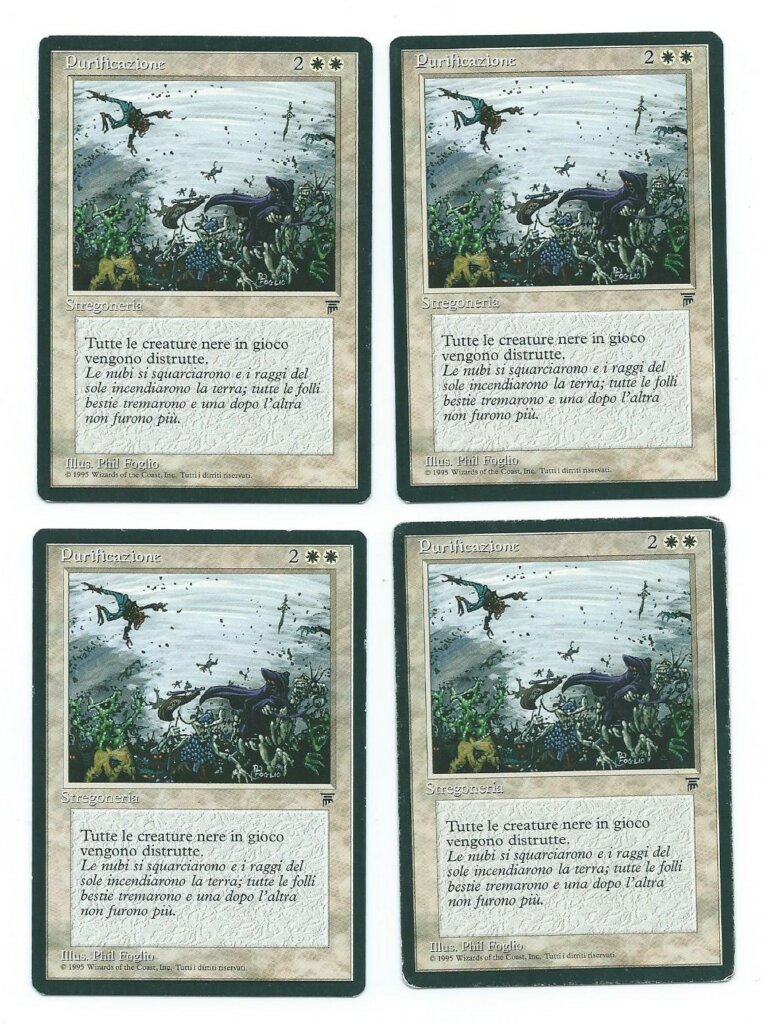 FBB Legends 4x Cleanse | Magic the Gathering | MTG rare cards