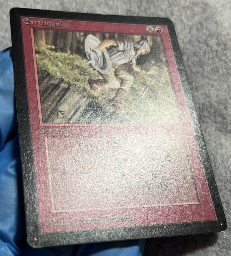 Beta Earthquake | Magic the Gathering | MTG Singles Vintage Card