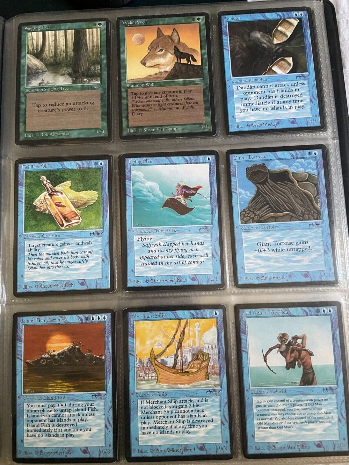 Complete Arabian Nights MTG Set | Magic the Gathering