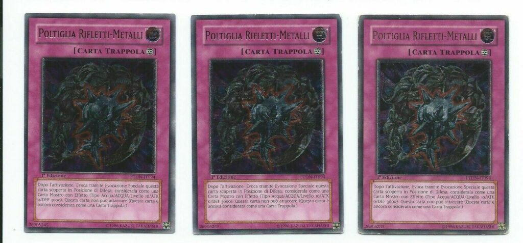 Yugioh! Metal Reflect Slime ITALIAN PTDN-EN094 Ultimate Rare 1st First ...