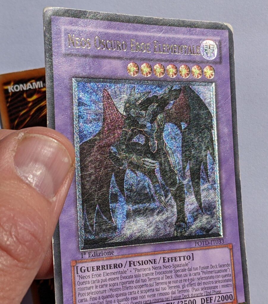 Yugioh! 3x Elemental Hero Dark Neos ITALIAN POTD-EN033 Ultimate Rare ...