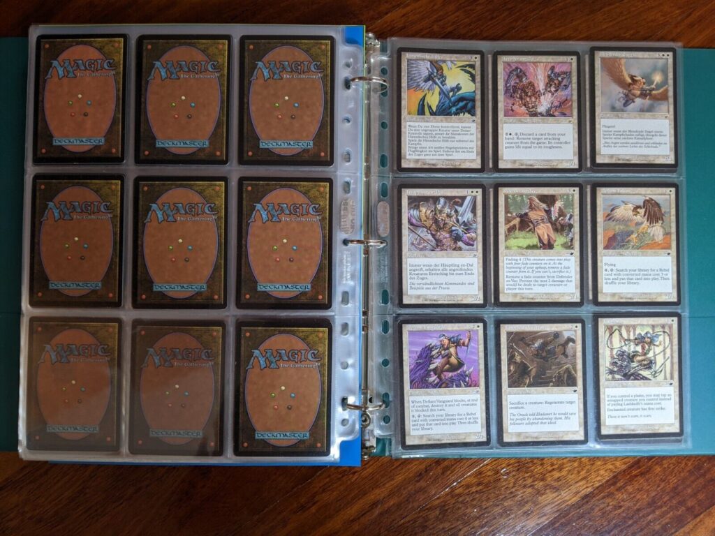 Magic MTG Nemesis Complete GERMAN Full Set 143 Cards | Mox Beta