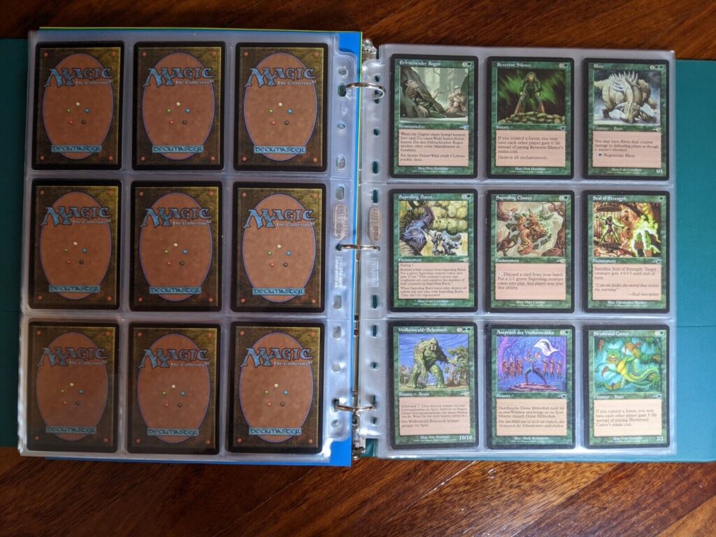 Magic MTG Nemesis Complete GERMAN Full Set 143 Cards | Mox Beta