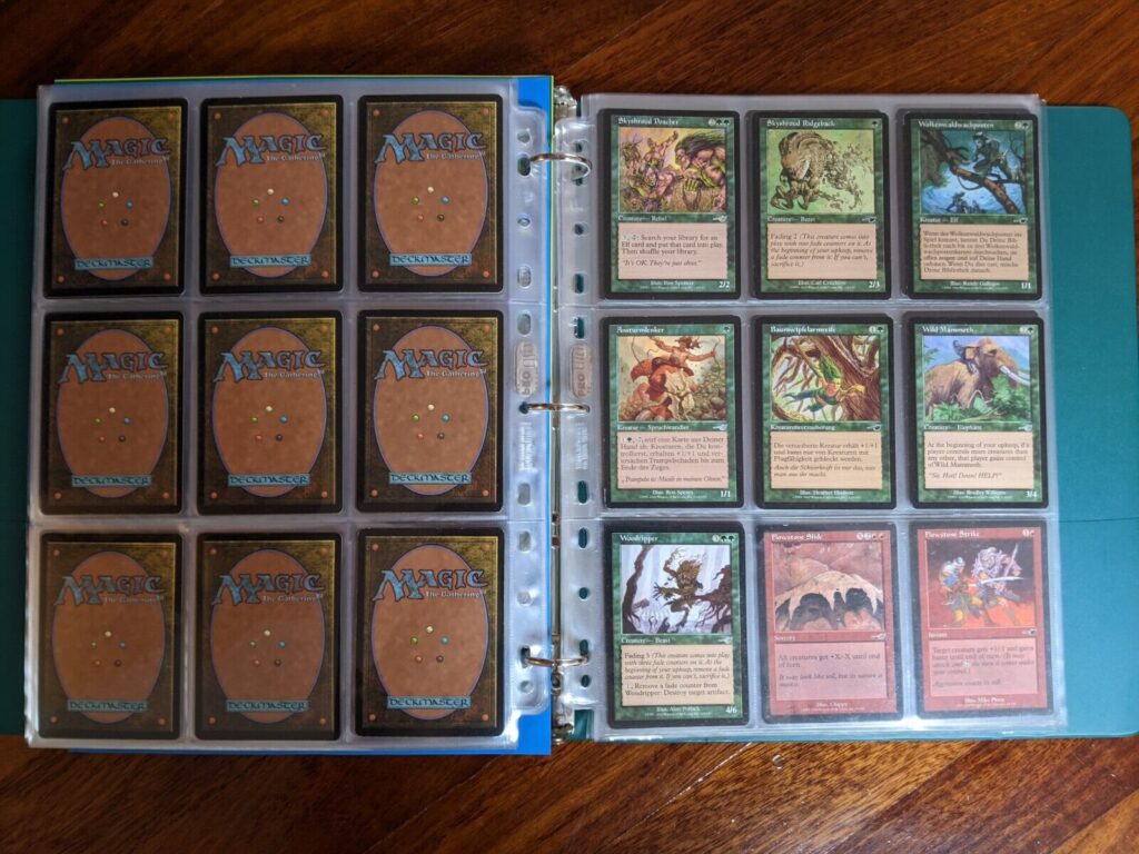 Magic MTG Nemesis Complete GERMAN Full Set 143 Cards | Mox Beta