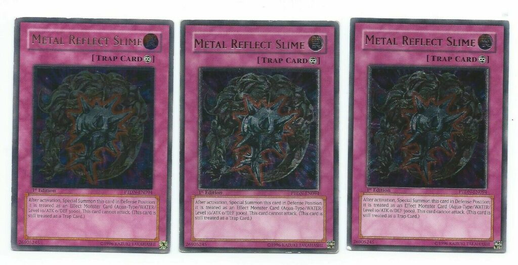 Yugioh! Metal Reflect Slime PTDN-EN094 Ultimate Rare 1st First Edition ...