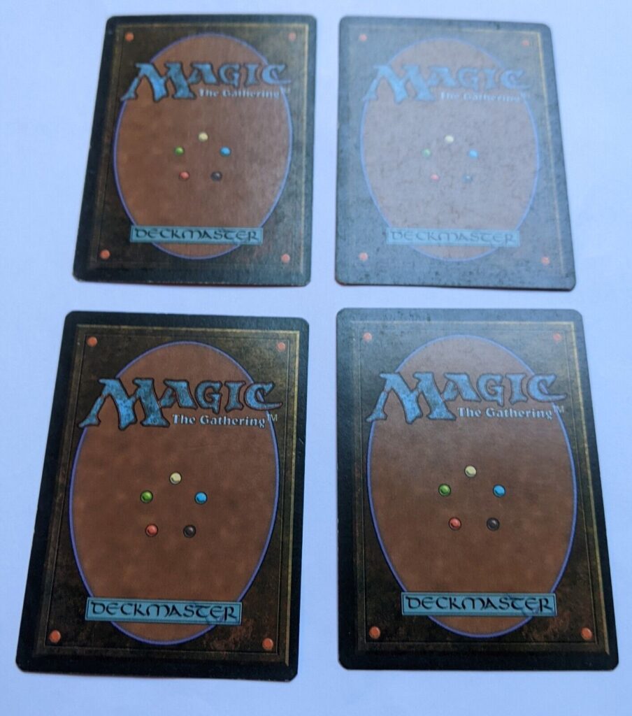 Magic MTG Birds of Paradise Italian Black Border Playset