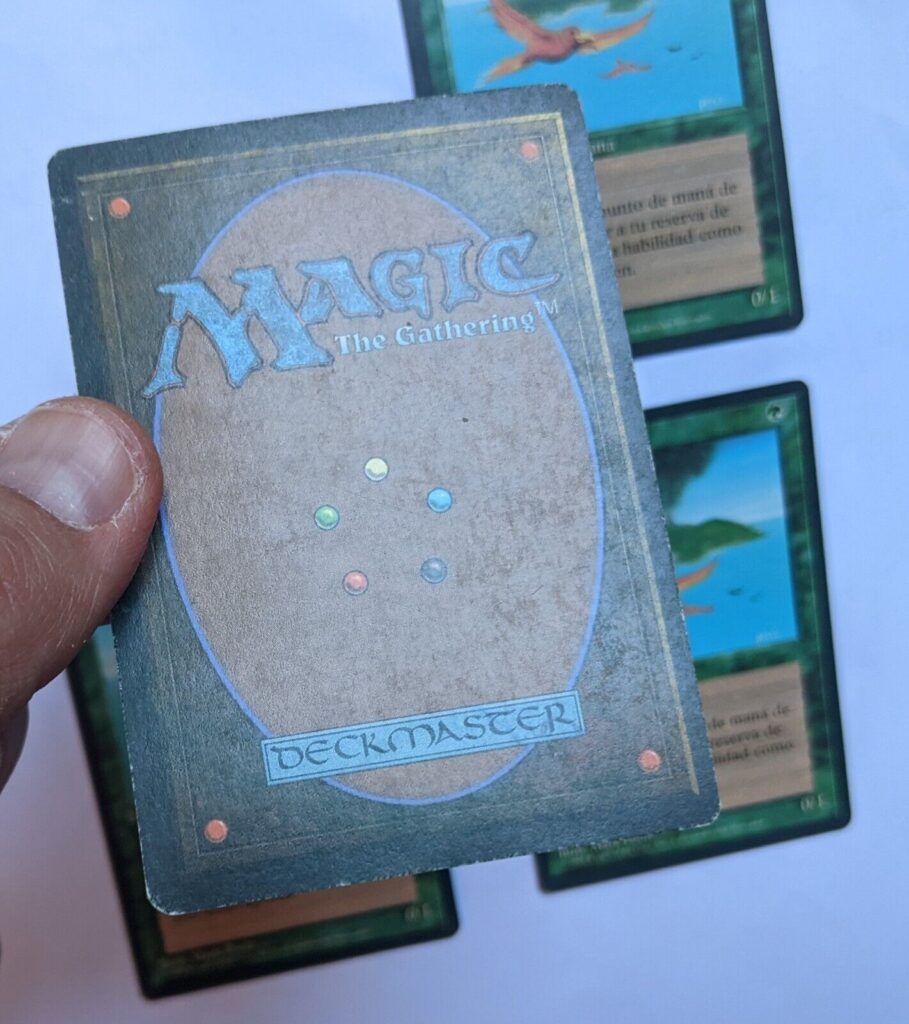 Magic MTG Birds of Paradise Italian Black Border Playset